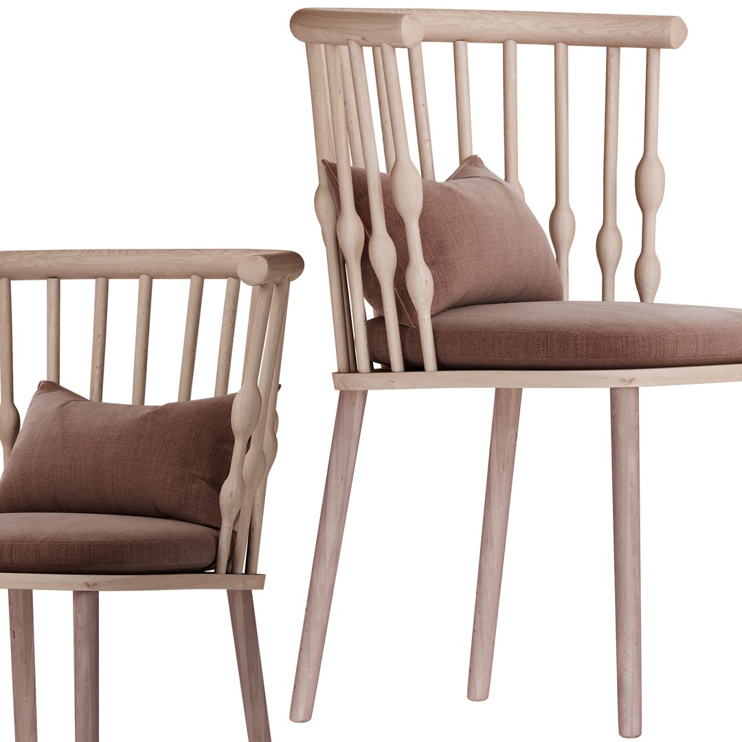 3D NUB chair by Andreu World model - TurboSquid 1977003