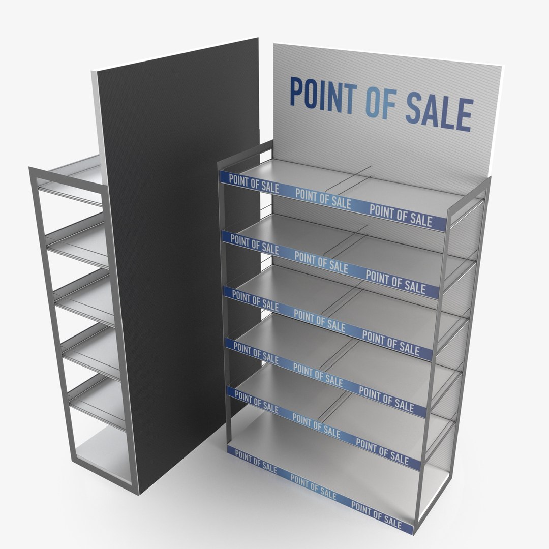 Display Rack 3D Model - TurboSquid 1361629