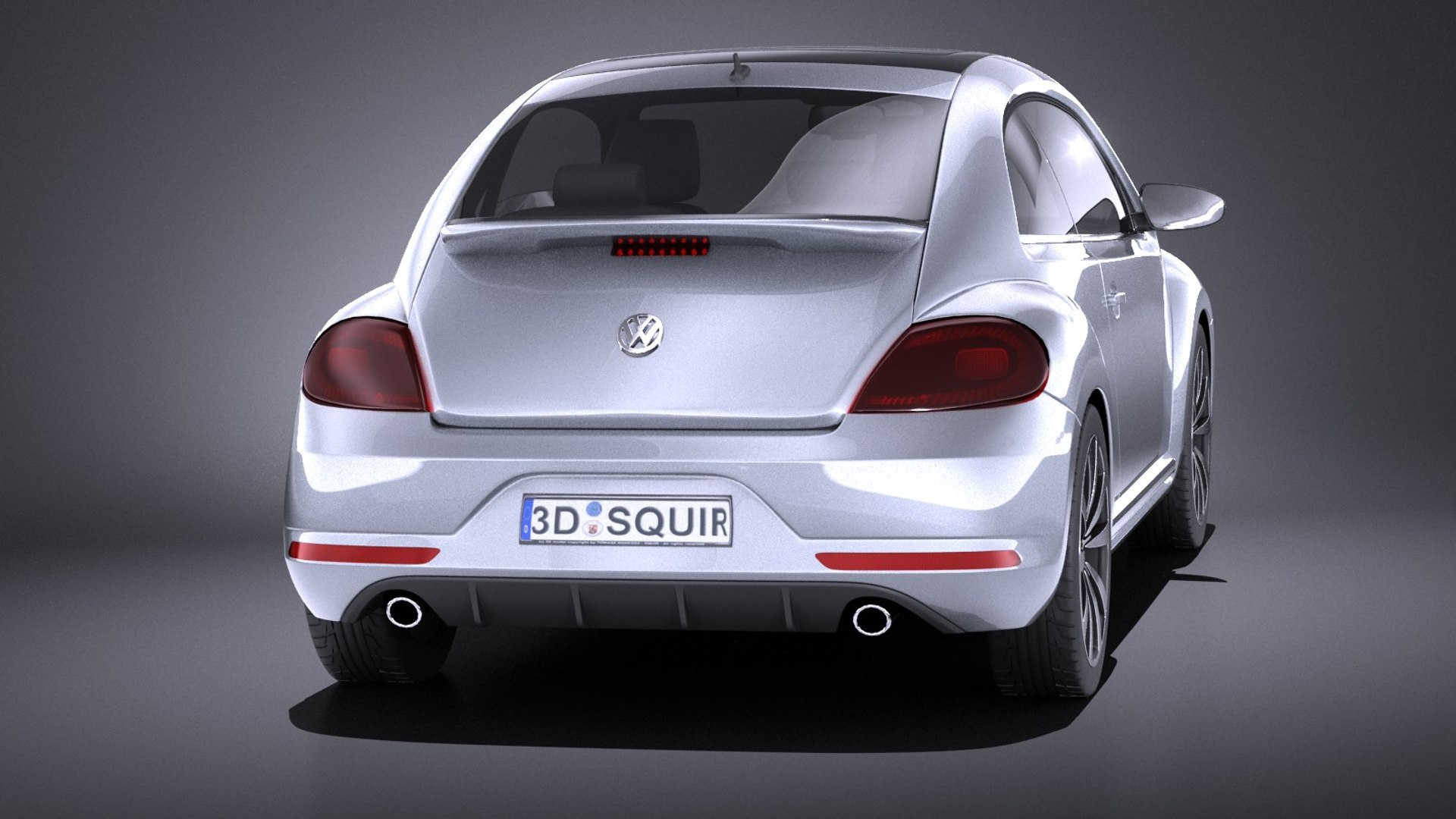 2014 Beetle R Model - TurboSquid 1317143