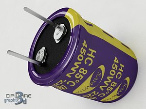 Capacitor 3D Models for Download | TurboSquid