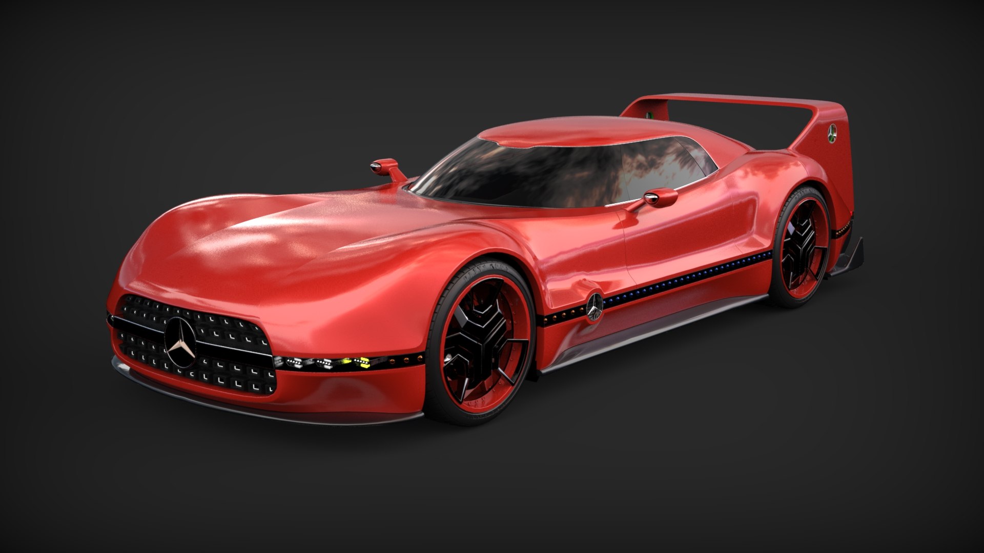 Mercedes-benz Concept 3D Model - TurboSquid 1343251