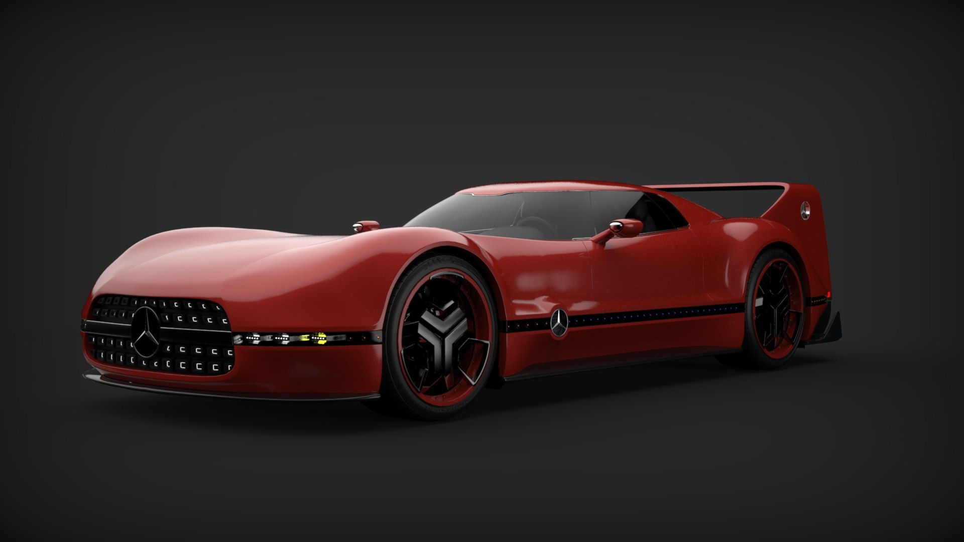 Mercedes-benz Concept 3D Model - TurboSquid 1343251