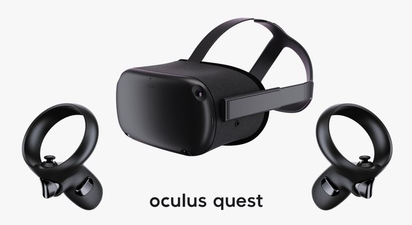 Oculus quest 2019 3D model - TurboSquid 1357587