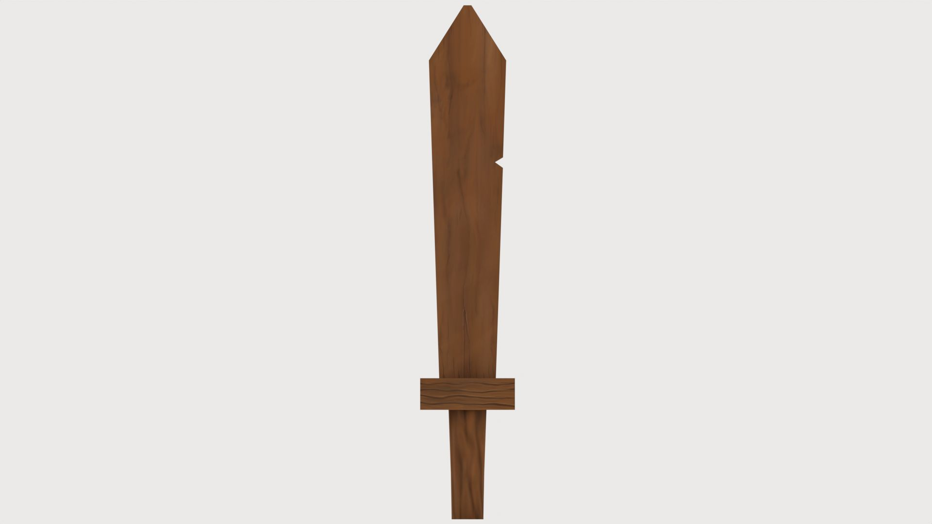 Wooden Sword 3D Model - TurboSquid 2133533