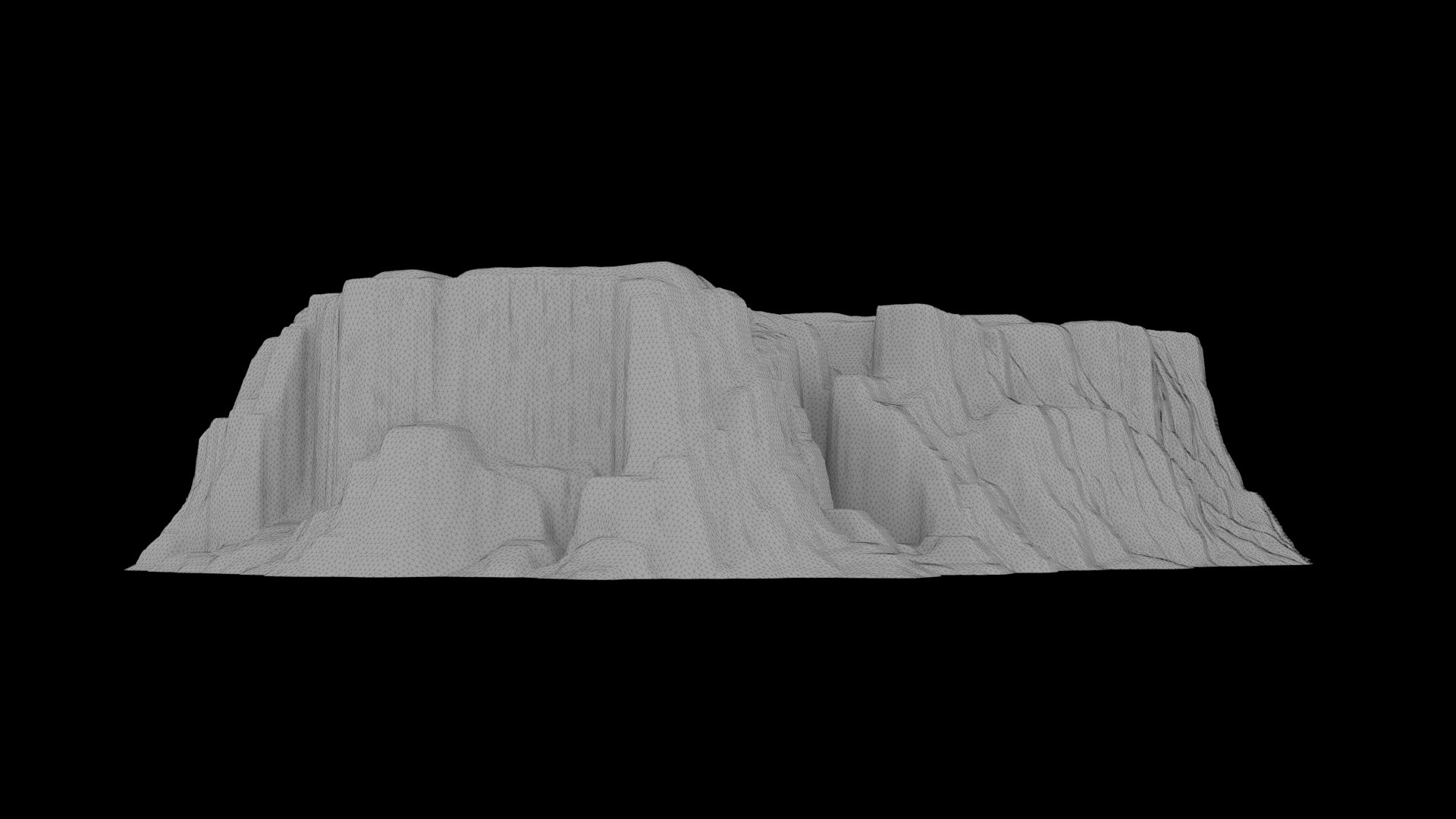 Cliff Big 3D model - TurboSquid 2130368