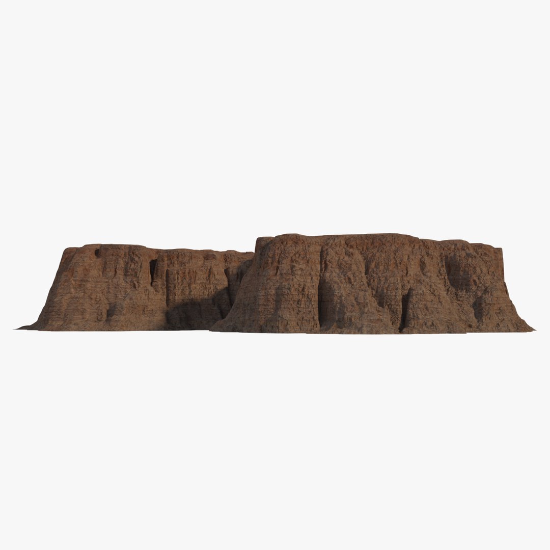 Cliff Big 3D Model - TurboSquid 2130368
