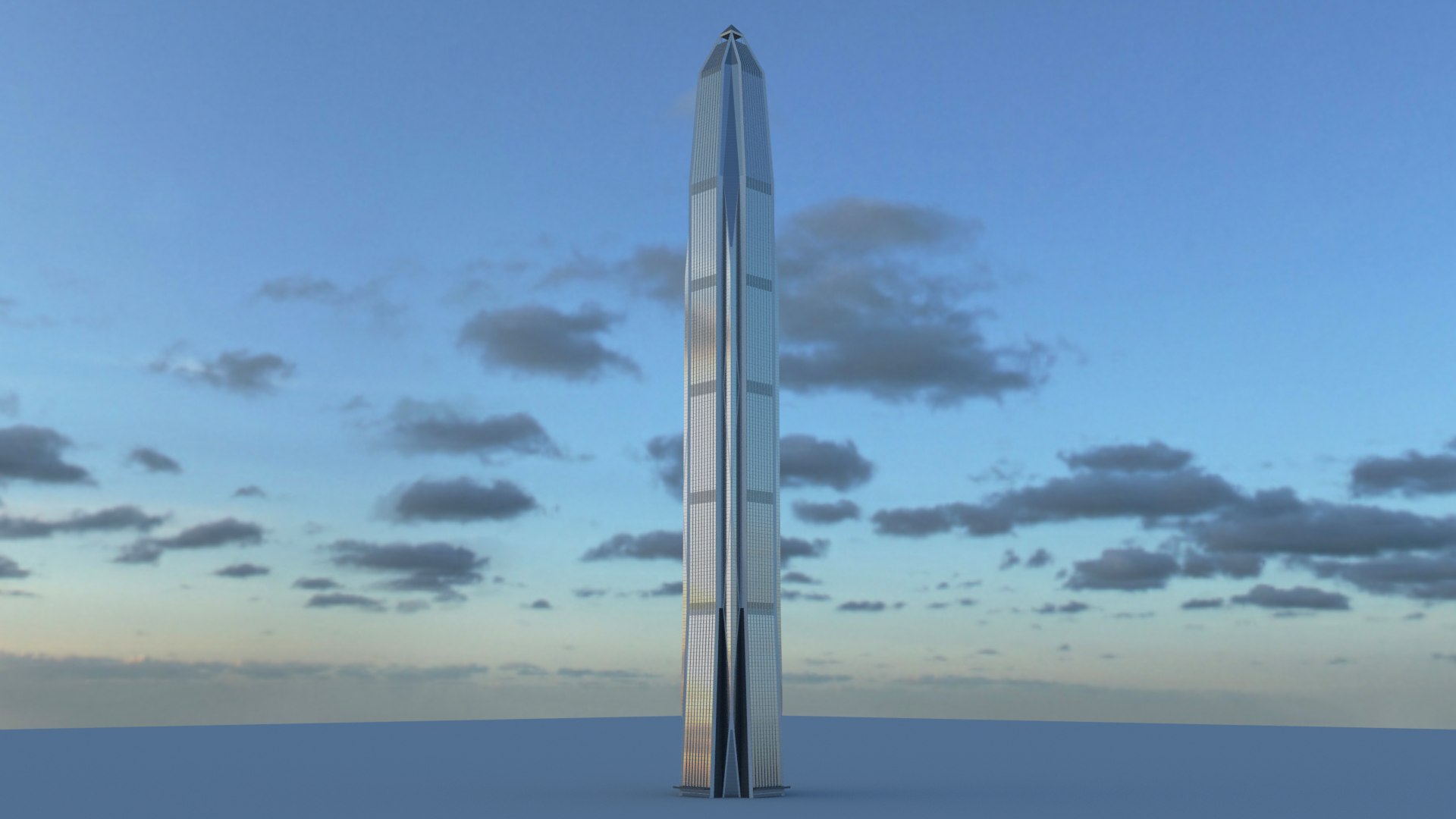 3D Ping An Finance Center - TurboSquid 1807239