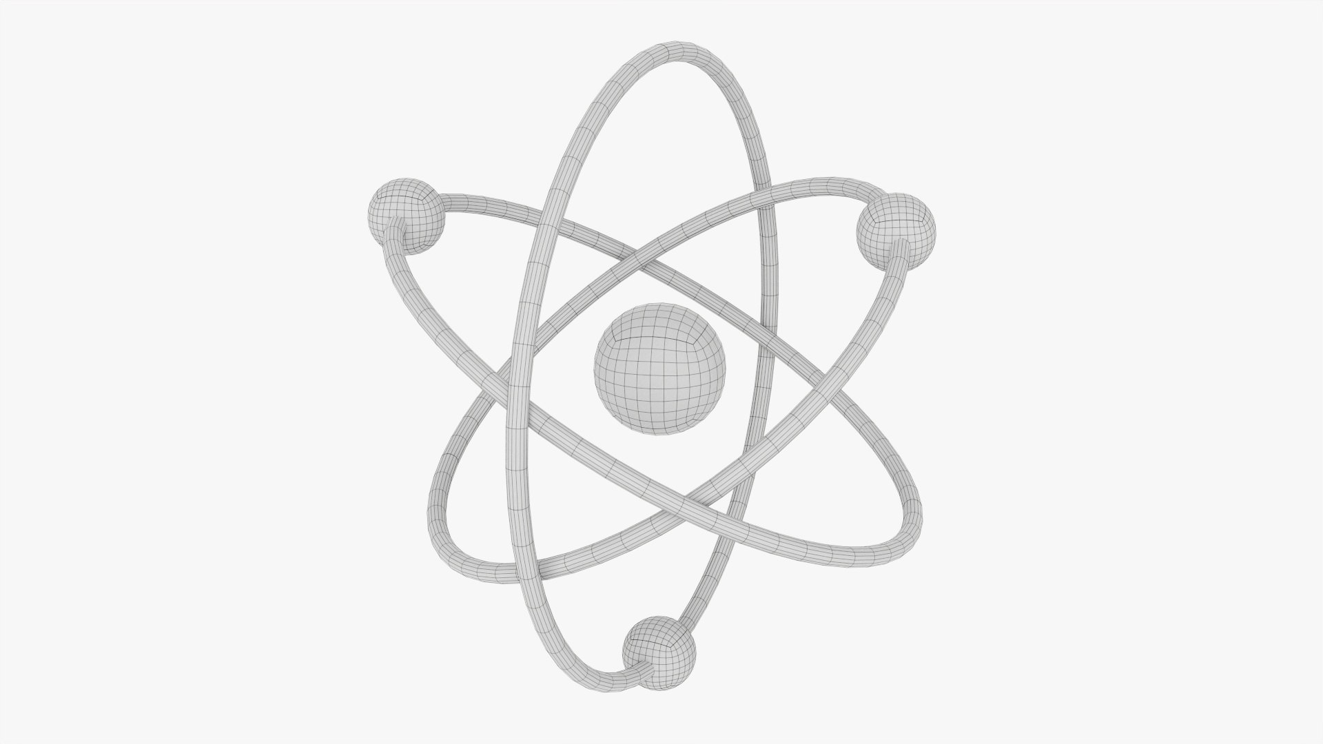 Planetary Atomic Model 01 3D Model - TurboSquid 1754338