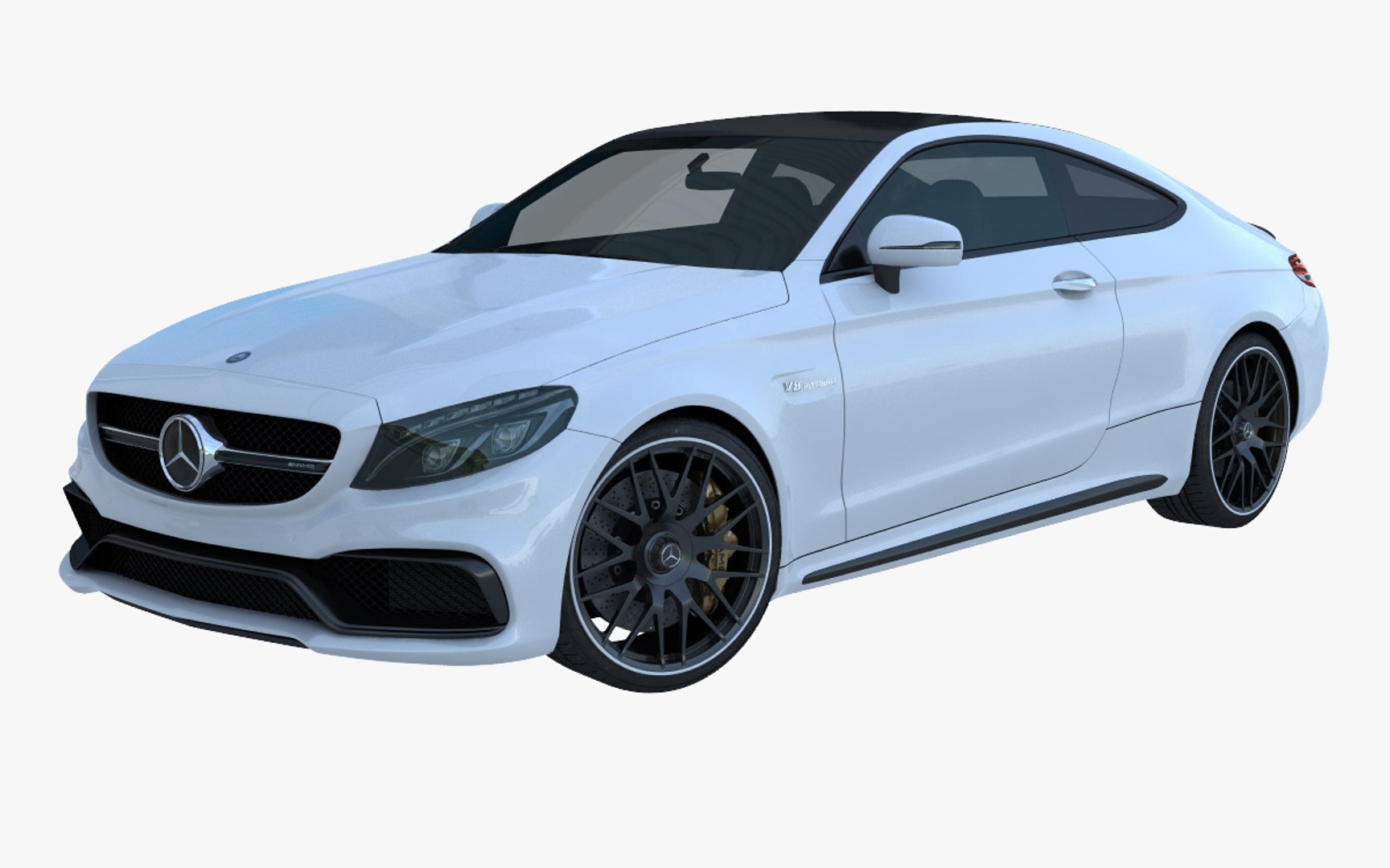 3d Model Mercedes-amg C 63 S