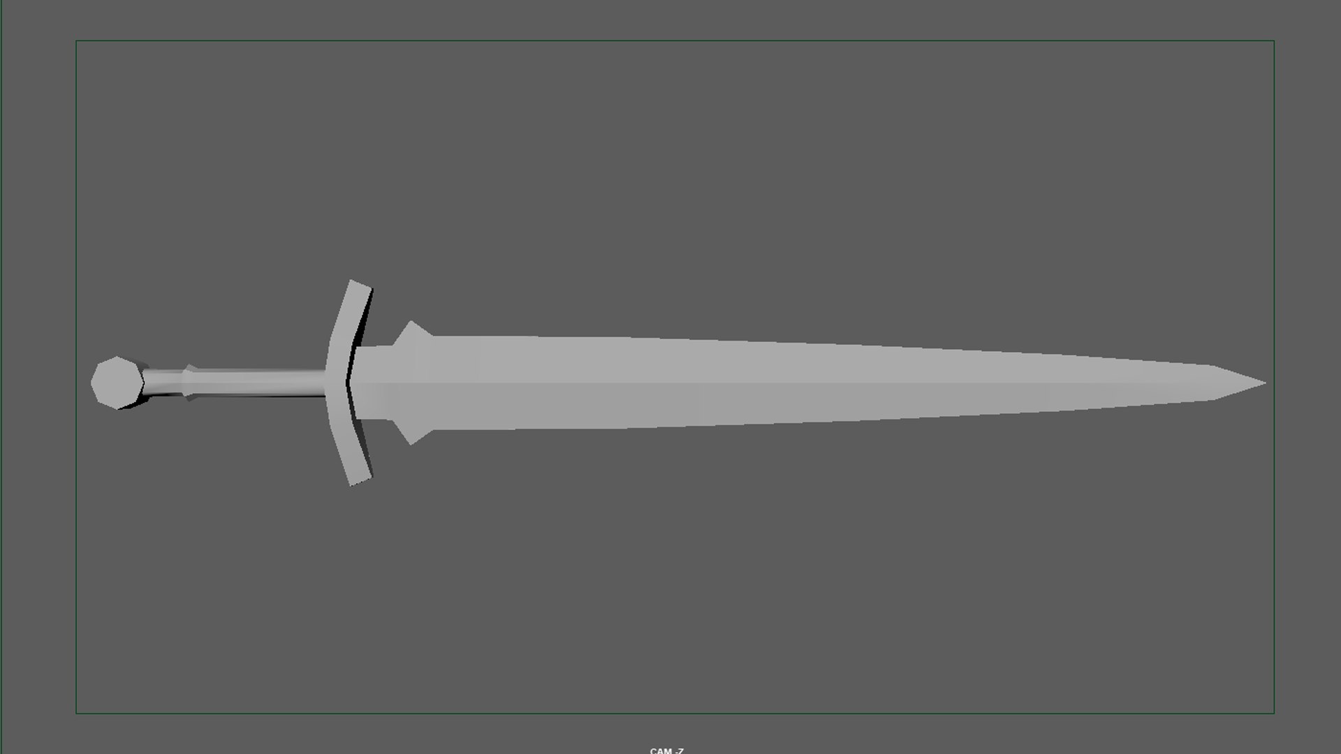 3D Model Simple Low-poly Swords - TurboSquid 2297046
