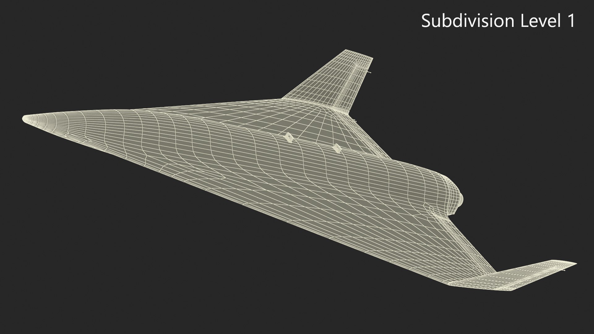 3D WZ-8 High Speed Reconnaissance Drone Model - TurboSquid 2218574