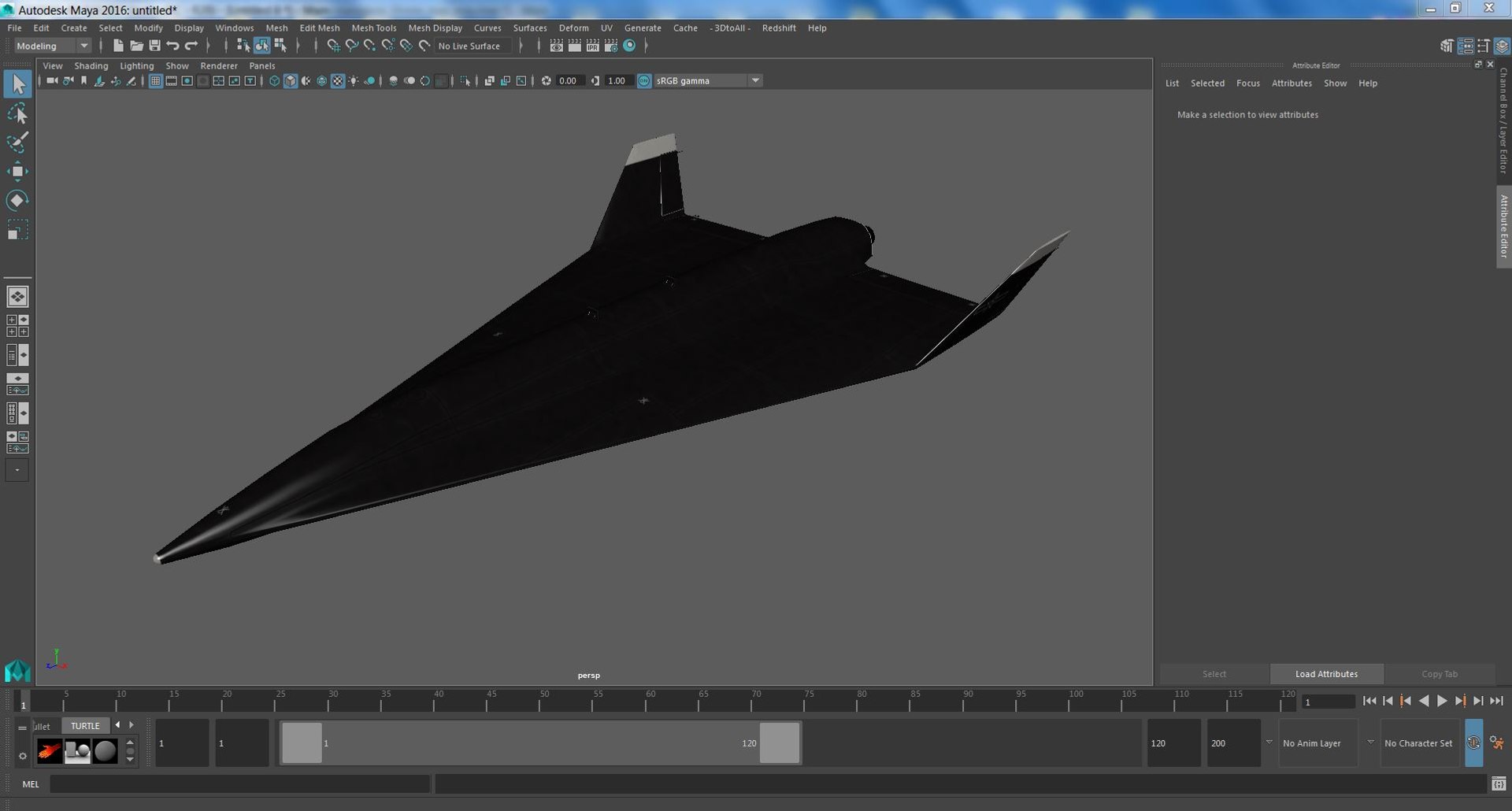 3D WZ-8 High Speed Reconnaissance Drone Model - TurboSquid 2218574