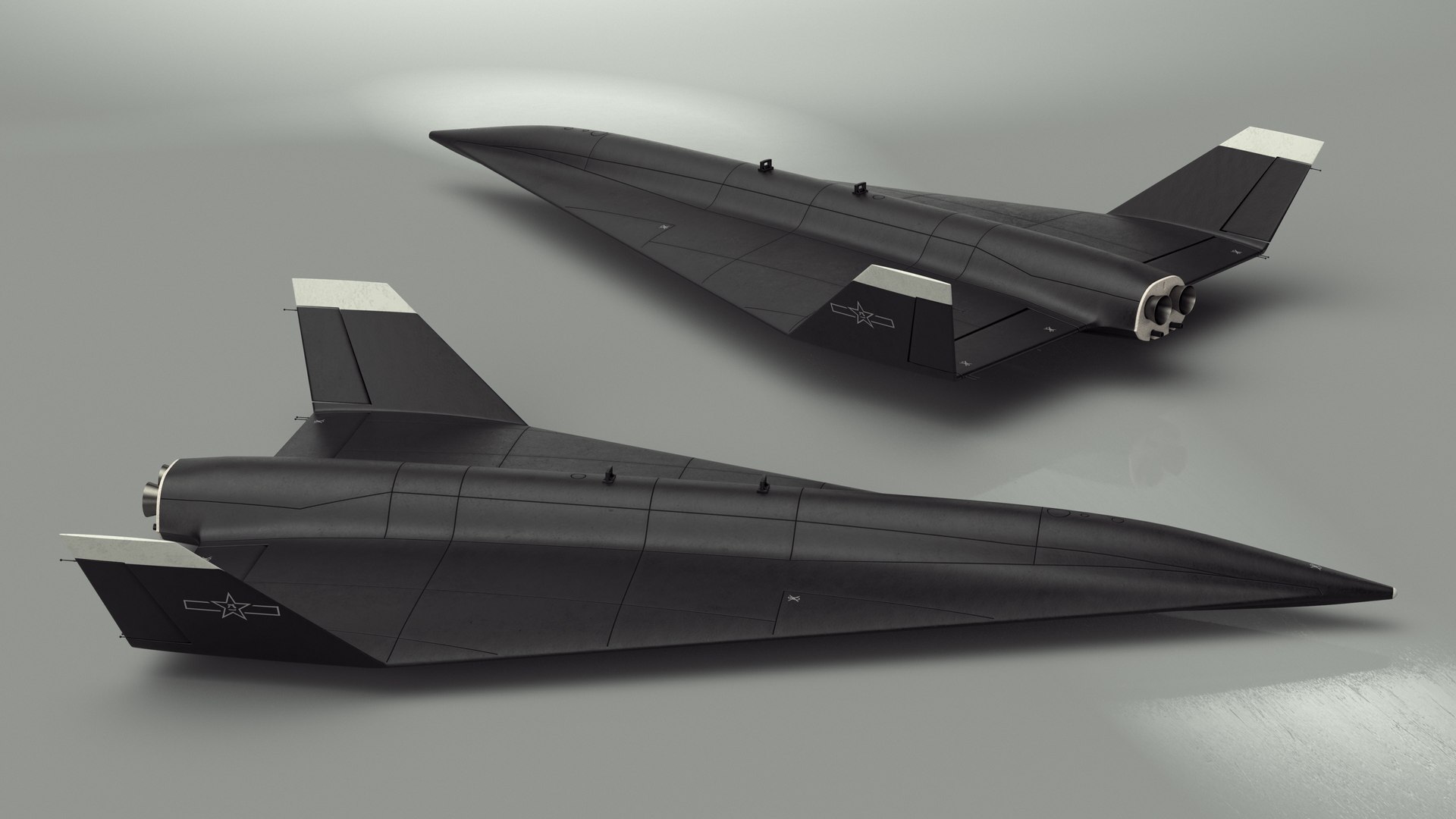 3D WZ-8 High Speed Reconnaissance Drone Model - TurboSquid 2218574