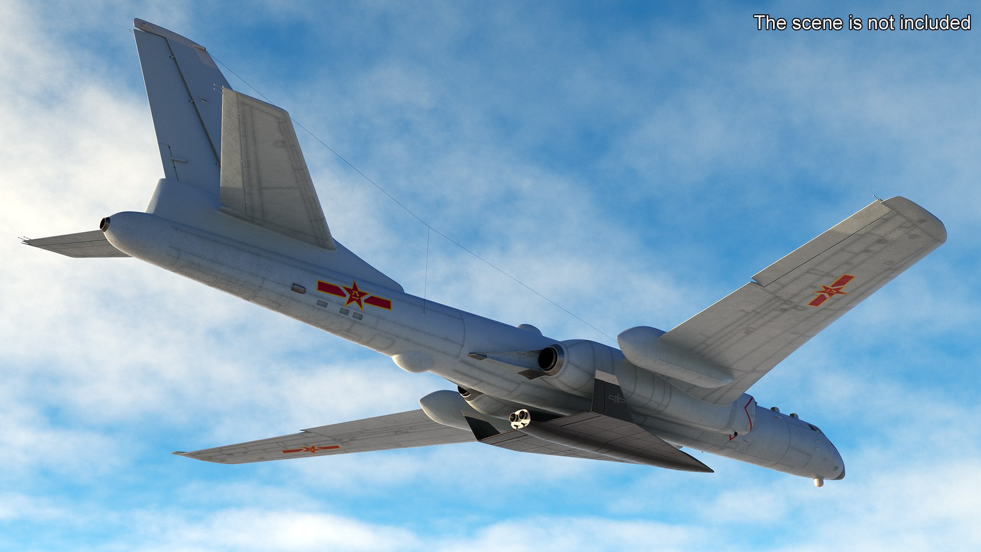 3D WZ-8 High Speed Reconnaissance Drone Model - TurboSquid 2218574