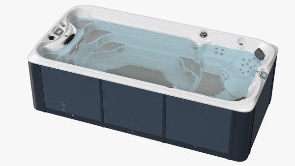 Spa Hot Tub with Water 3D model - TurboSquid 1726021