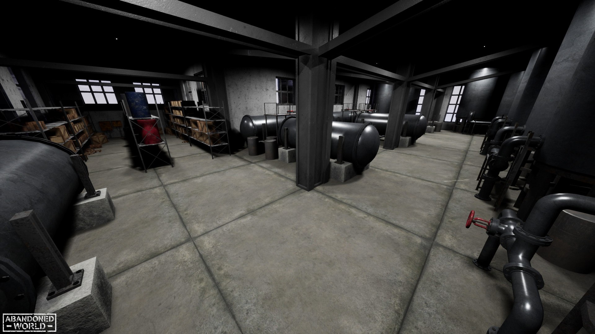 3D Model Modular Pumping Station For UE4 - TurboSquid 1859355
