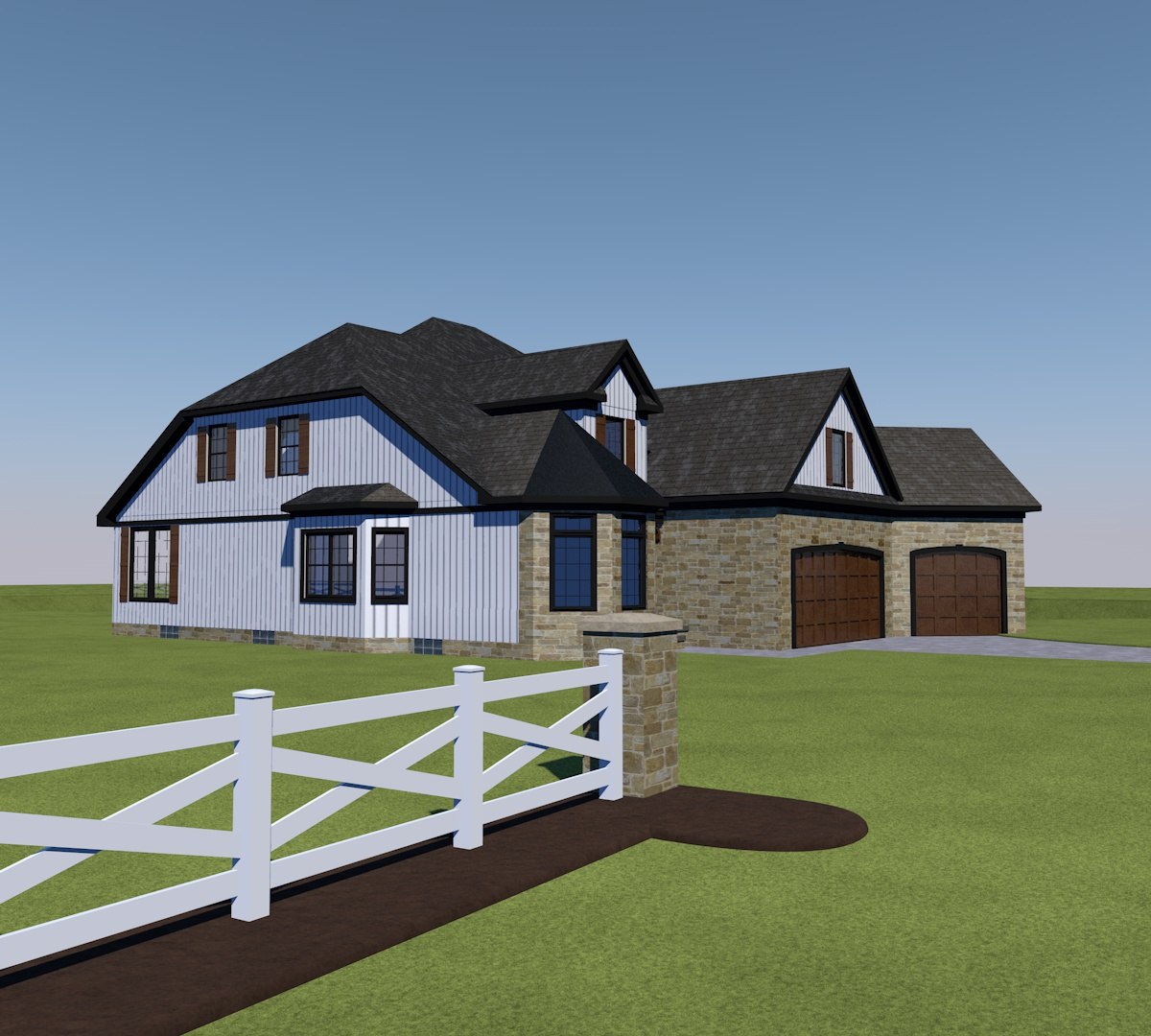 Residential House 3D - TurboSquid 1407734