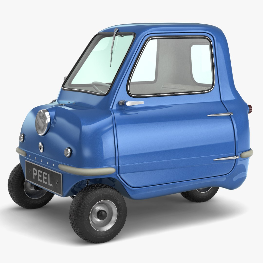 smallest peel p50 car 3d max