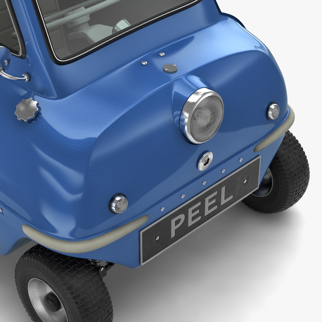 Smallest Peel P50 Car 3d Max