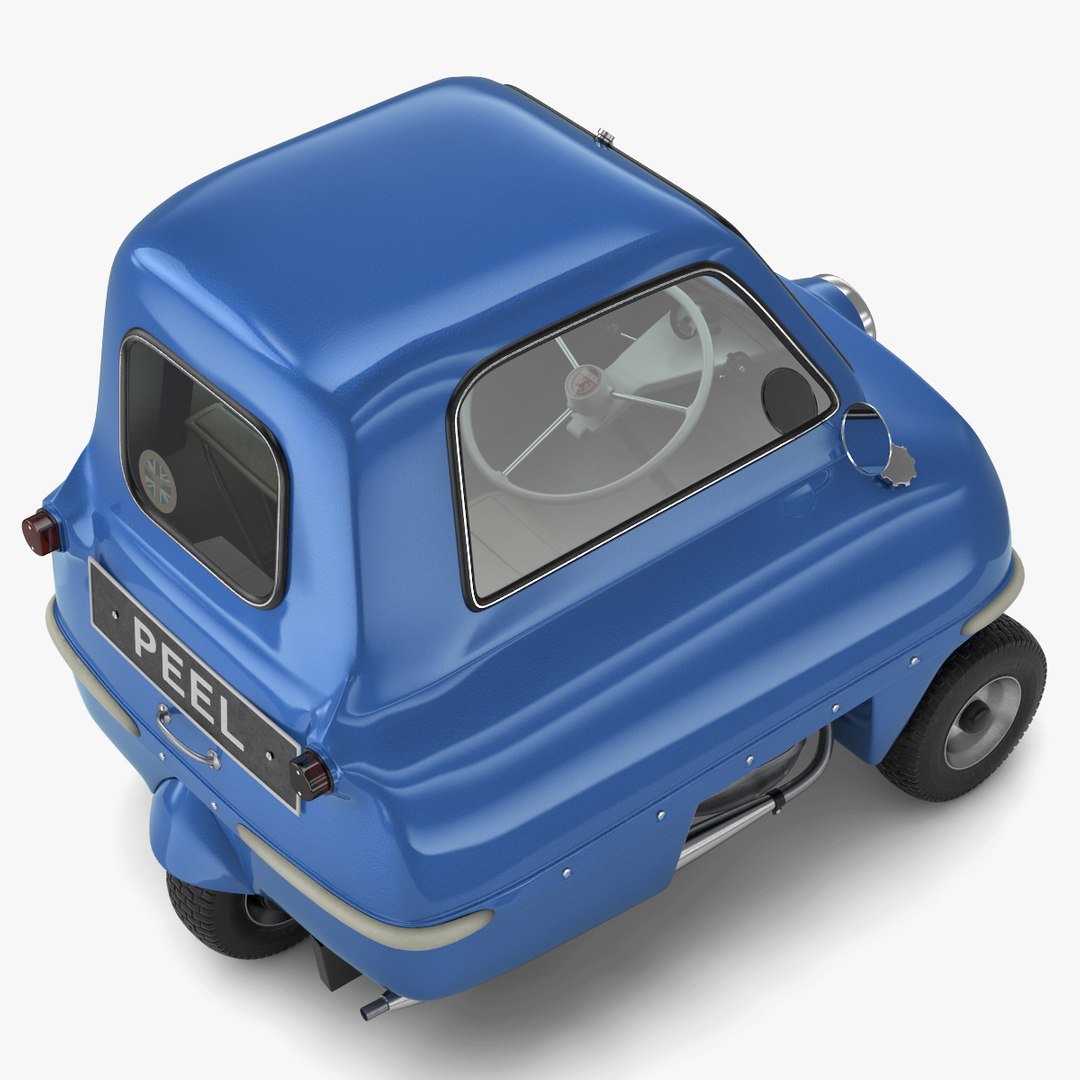 Smallest Peel P50 Car 3d Max
