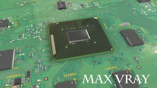 Circuit board 3D model - TurboSquid 1320257