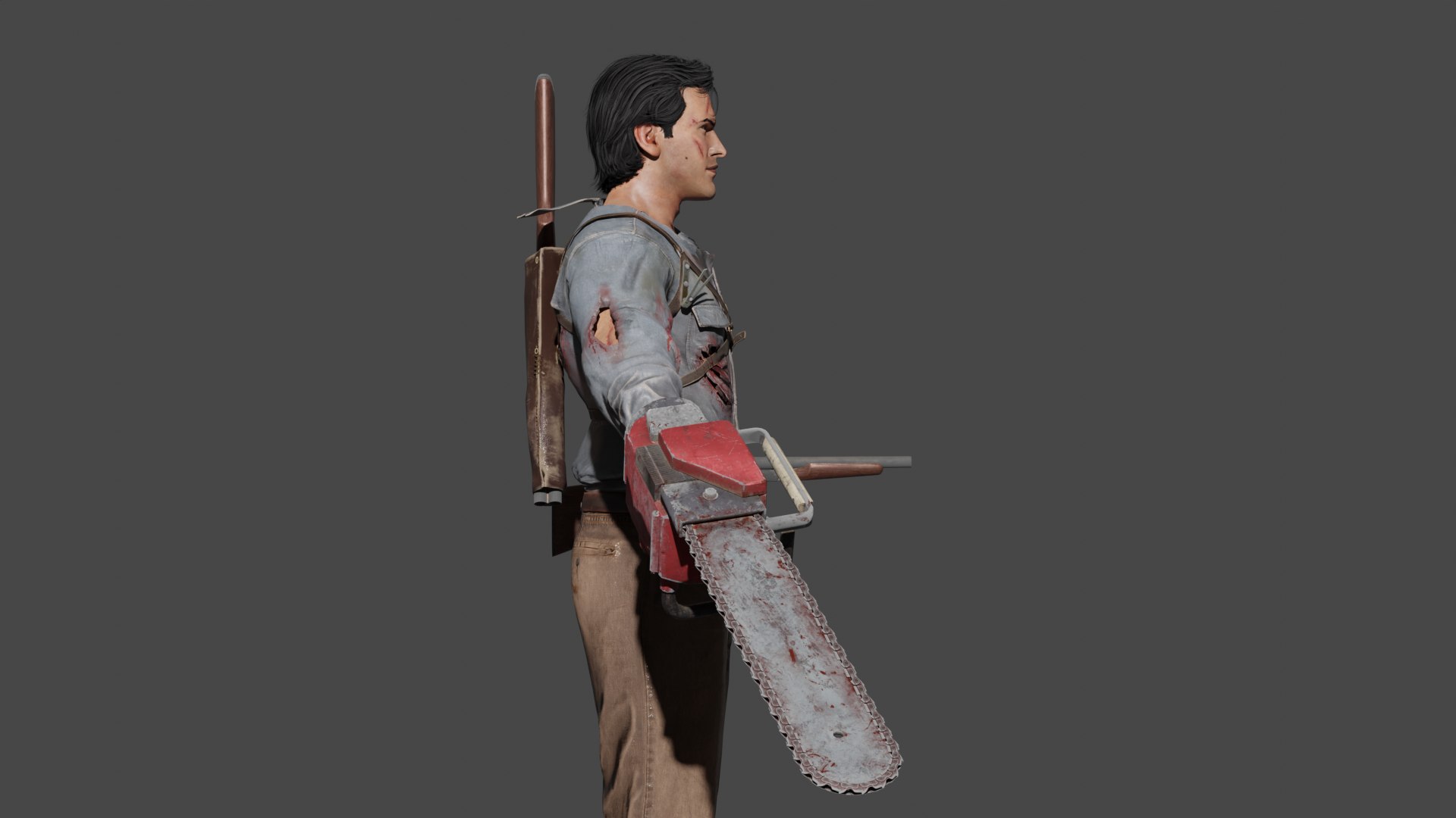 3D Ash Williams model - TurboSquid 2182233