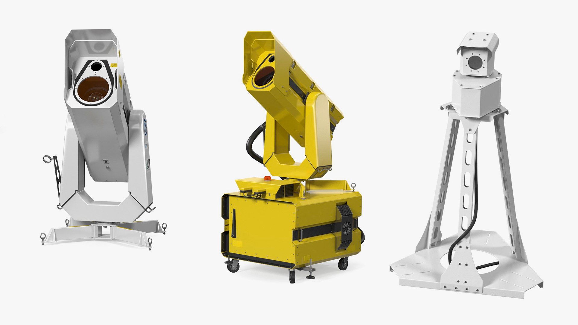 Airport Detection System Scanners Collection 3d Turbosquid 2087358