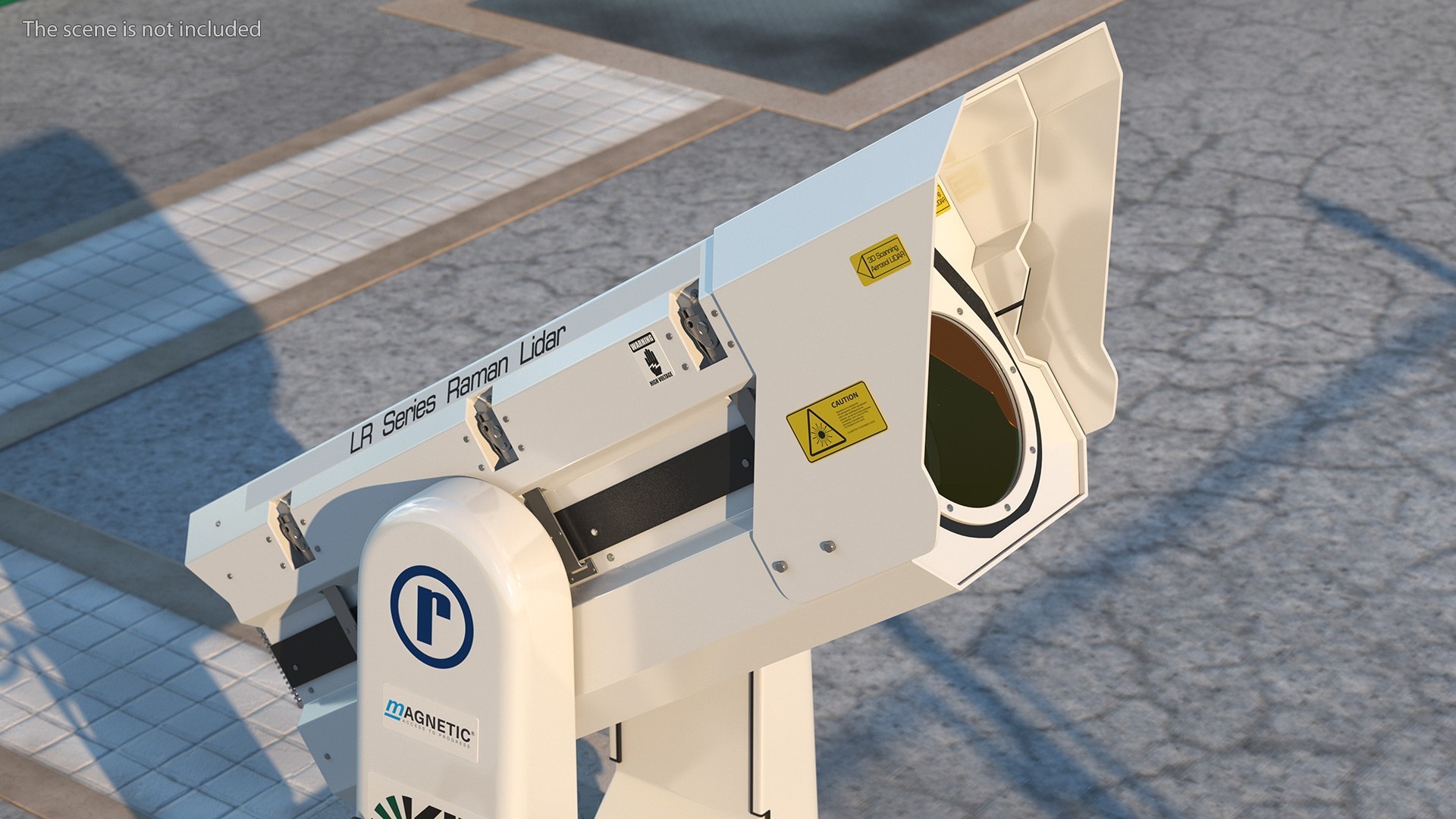 Airport Detection System Scanners Collection 3D - TurboSquid 2087358