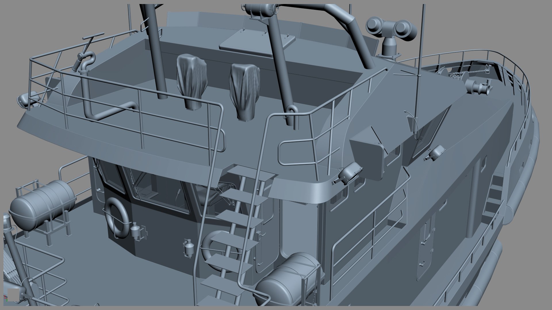 SAR Boat 320 Coastal Patrol Vessel 3D Model - TurboSquid 2238613