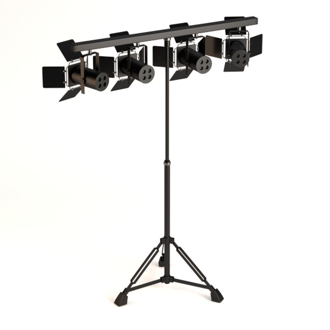 3d stage lights