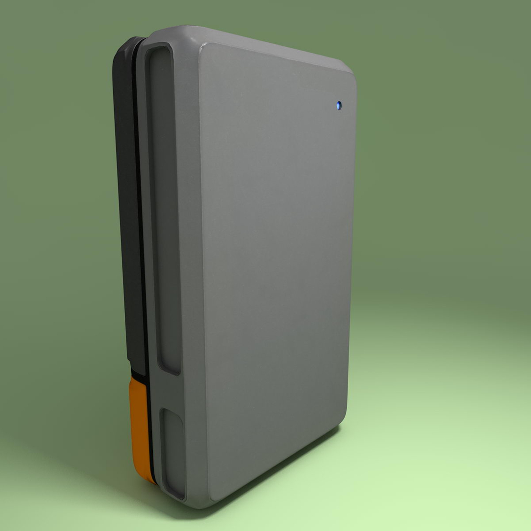 3d Handheld Device Model
