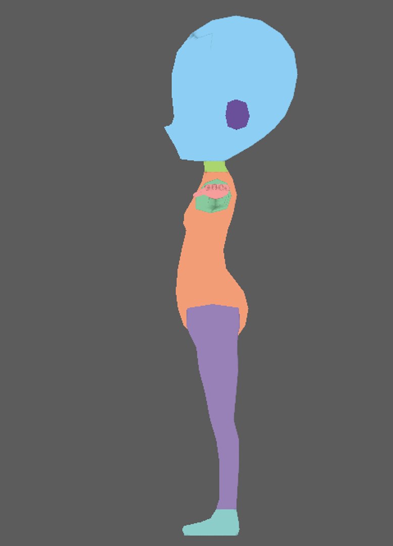 Female Template 3D Model - TurboSquid 1375384