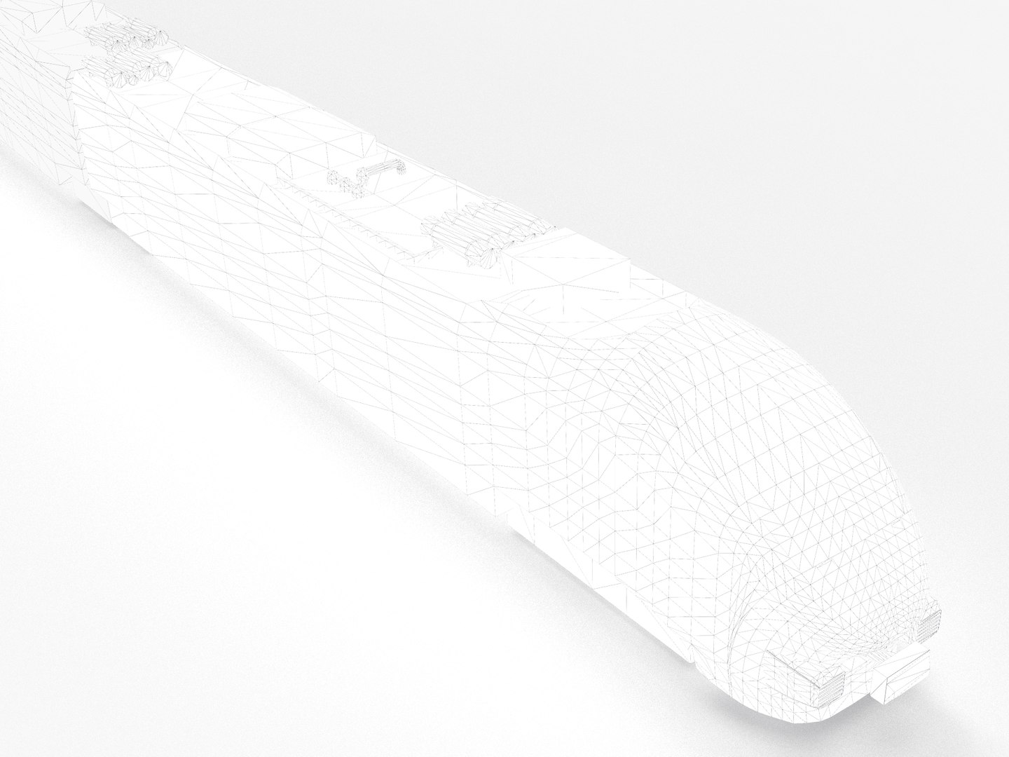 3D Metro Tube Train - TurboSquid 1431847