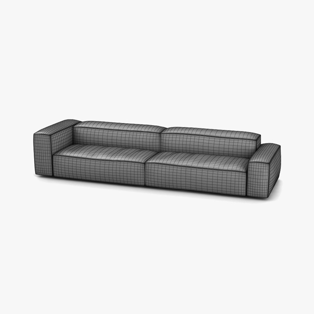 Living Divani NeoWall Sofa 3D Model - TurboSquid 1937563