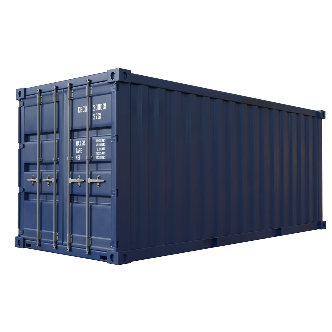 3D Cargo Container Model - TurboSquid 2247389