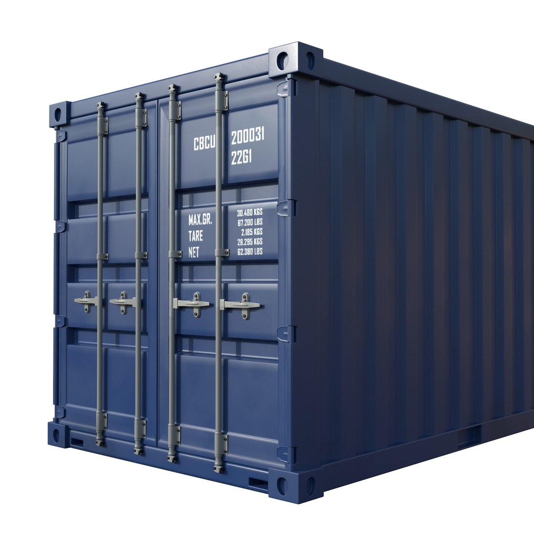 3D Cargo Container Model - TurboSquid 2247389
