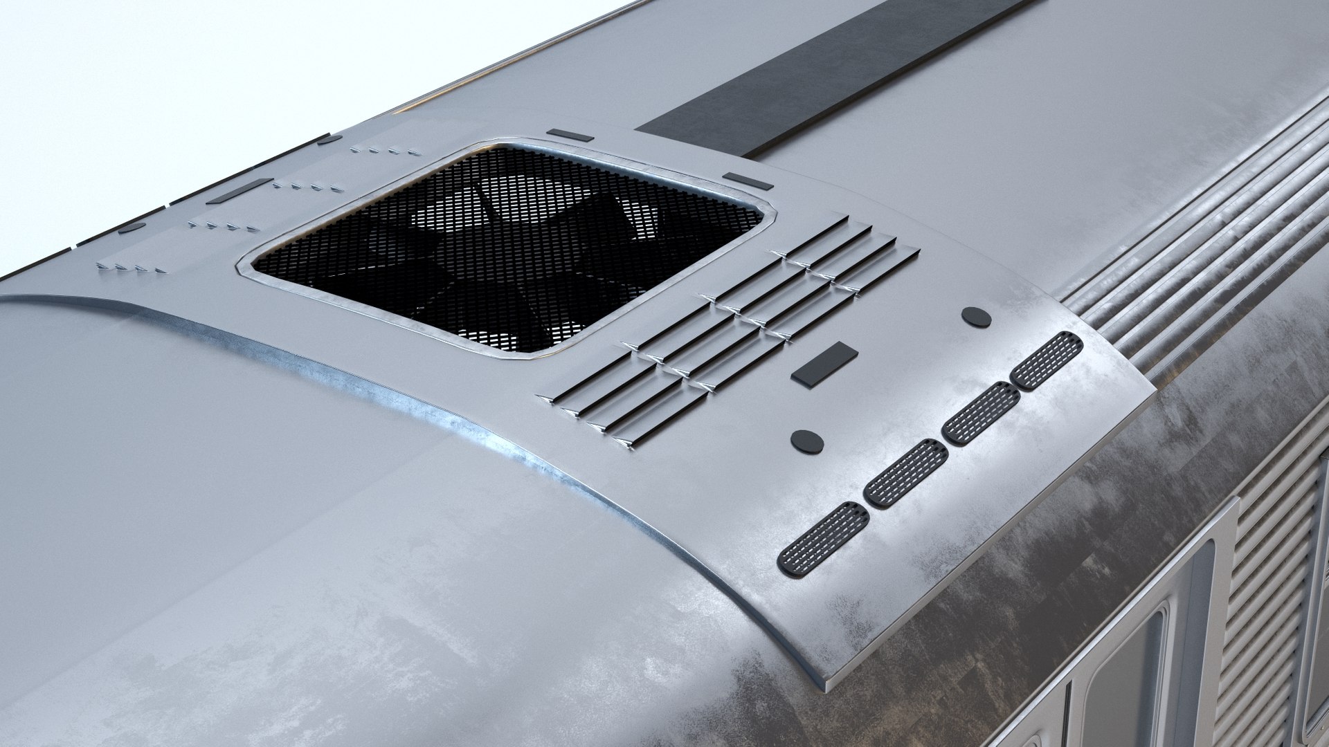 3d New York Subway Train