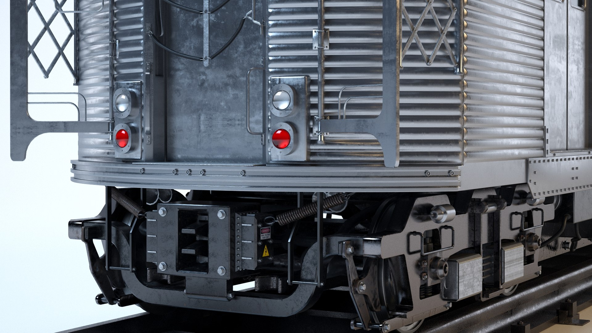 3d New York Subway Train