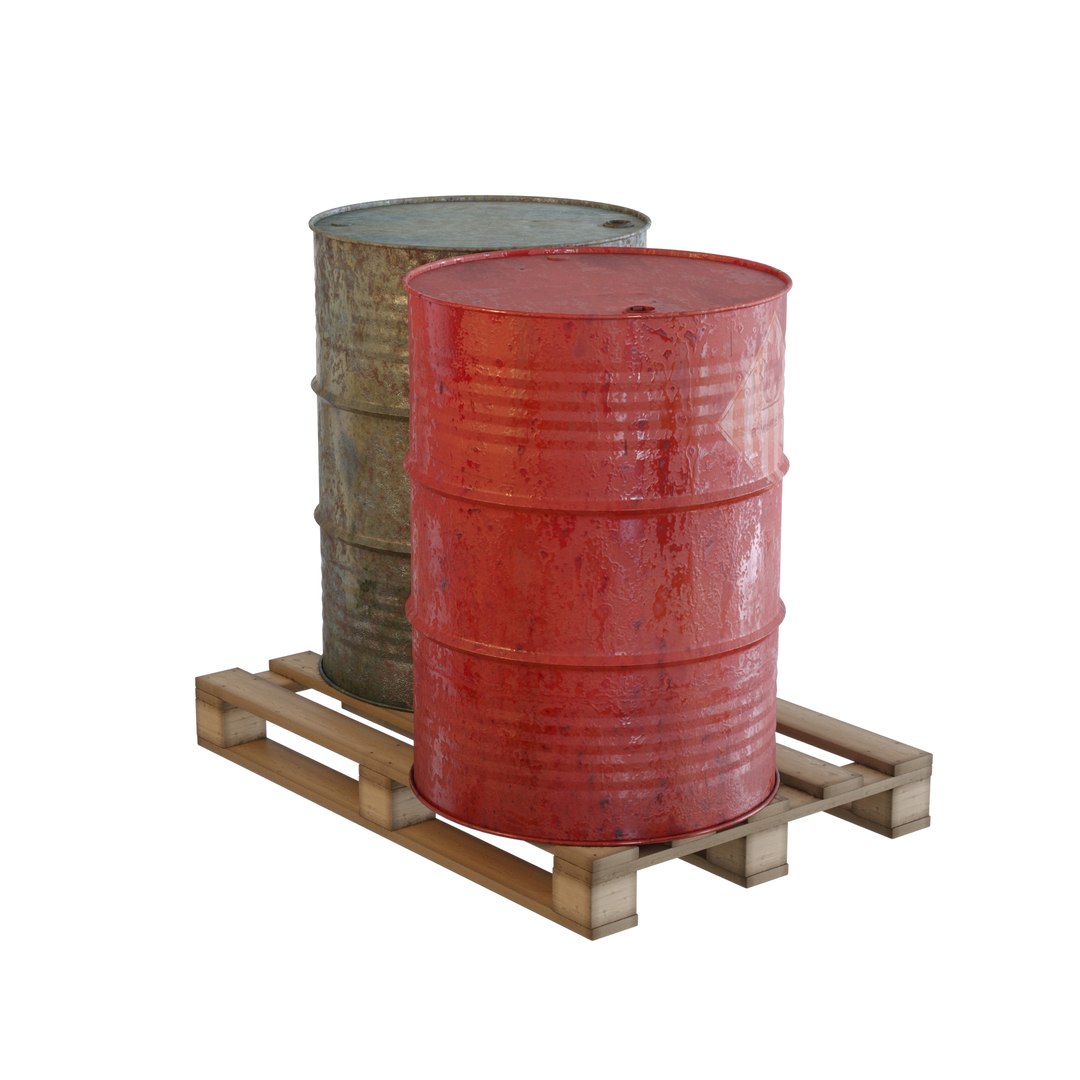 Barrel Fuel 3D Model - TurboSquid 1360915