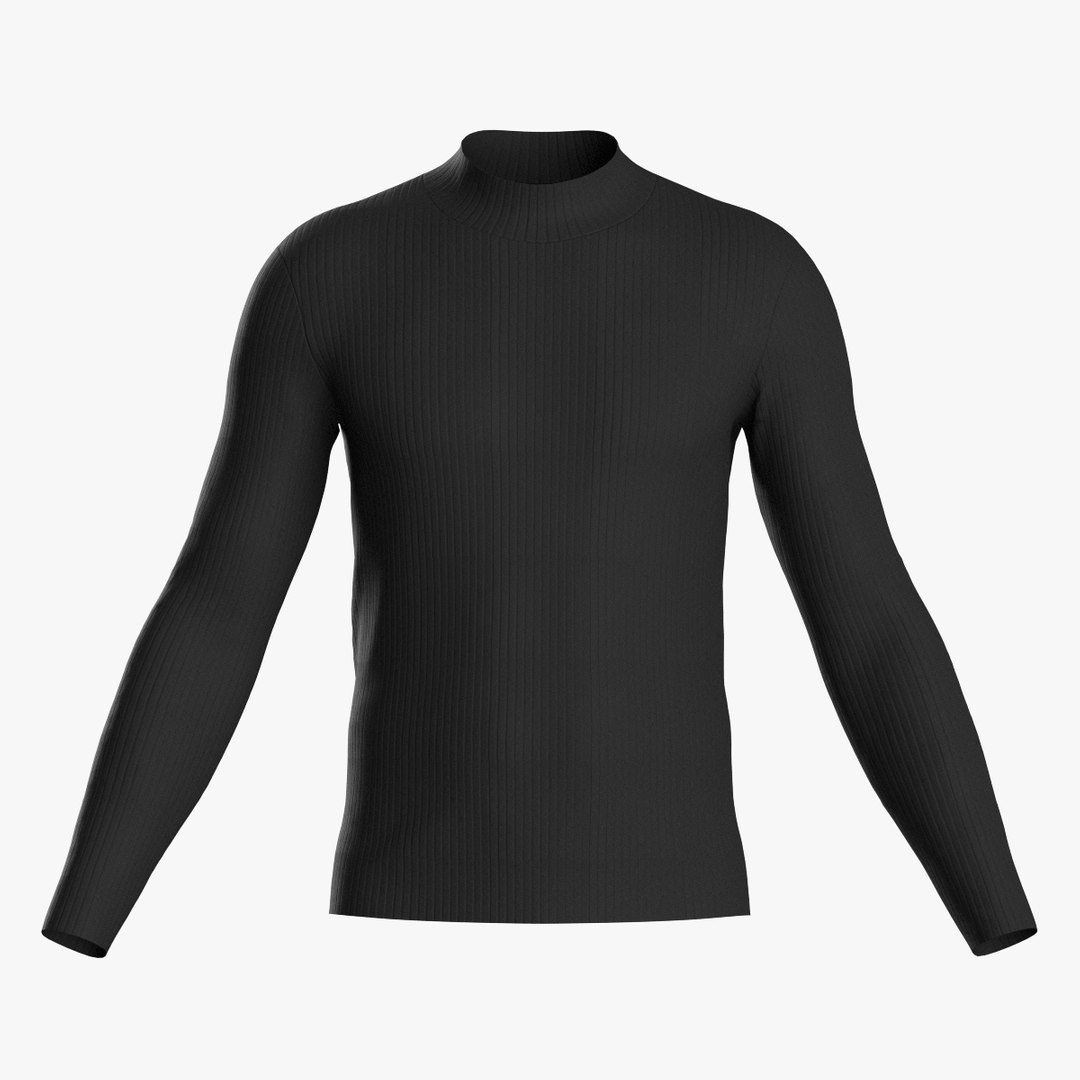 3D Male Long Sleeve Model - TurboSquid 2189061