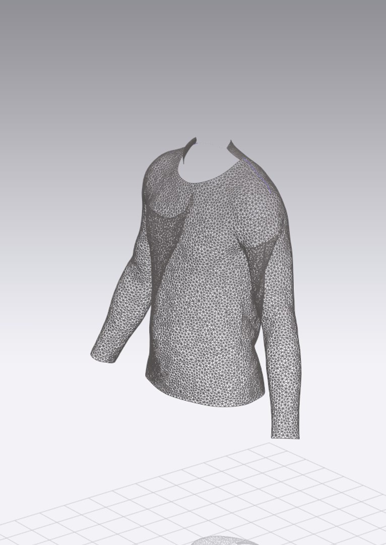 3D Male Long Sleeve Model - TurboSquid 2189061