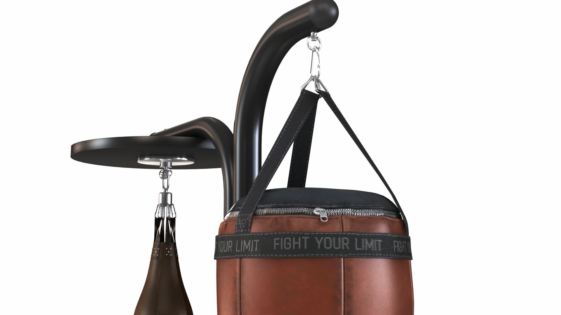 3D Model Boxing Angle Bag With Stand - TurboSquid 1959198