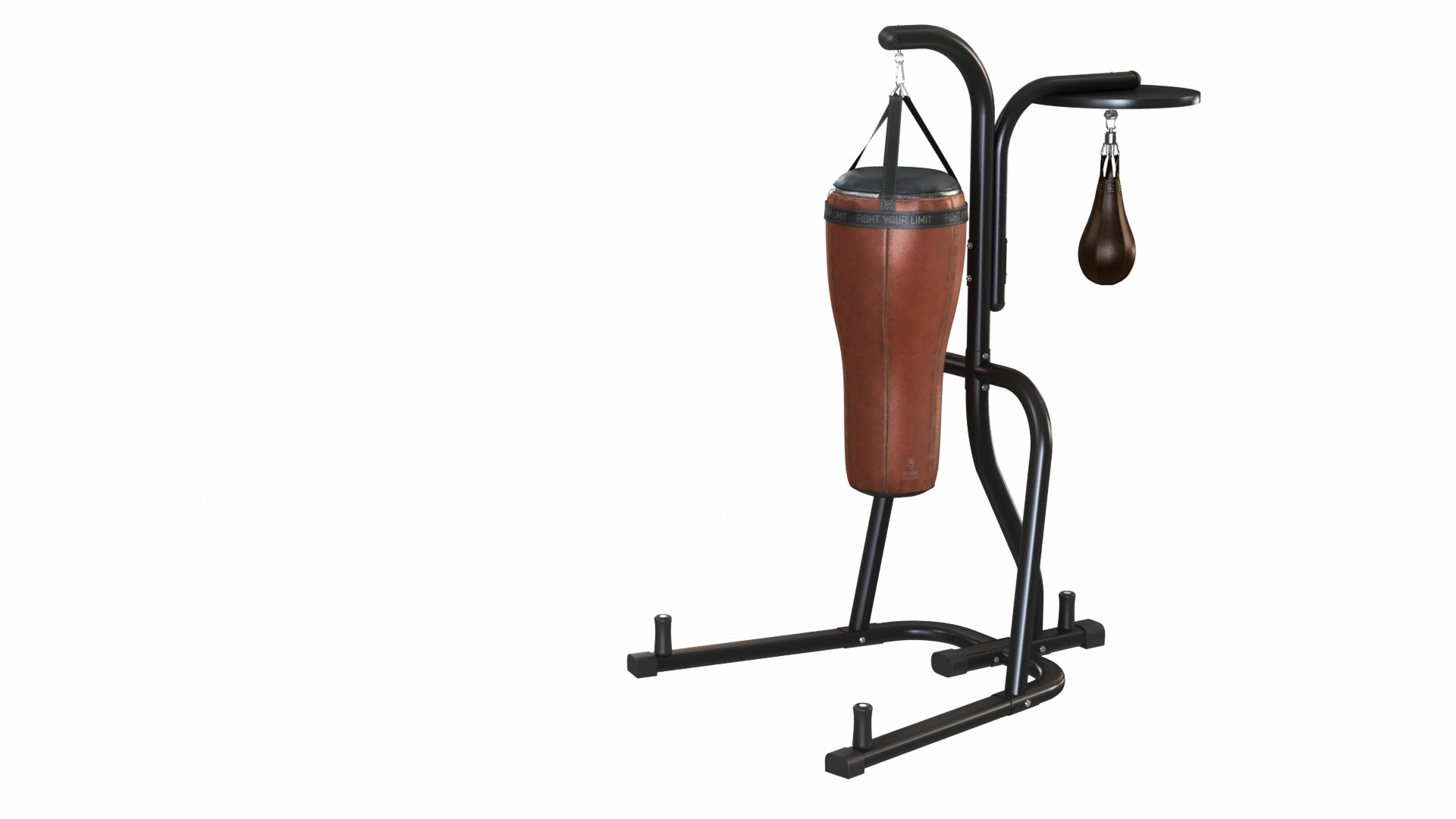 3D Model Boxing Angle Bag With Stand - TurboSquid 1959198