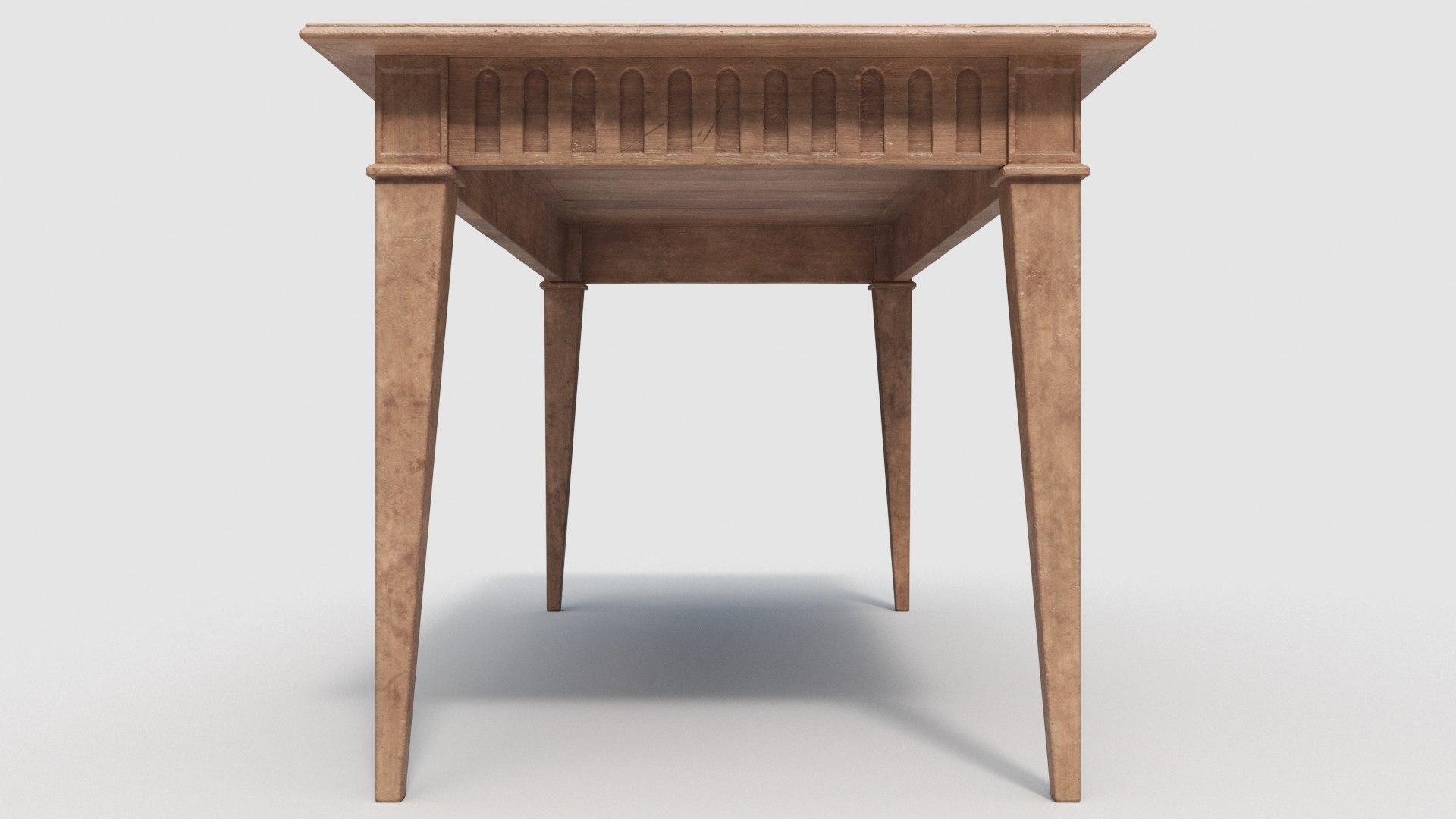 Dining Table - Antique 3D Model - TurboSquid 1729183