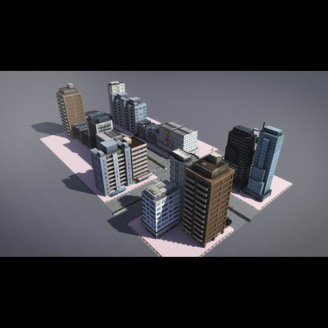 TW Street 005 3D Model - TurboSquid 2211313