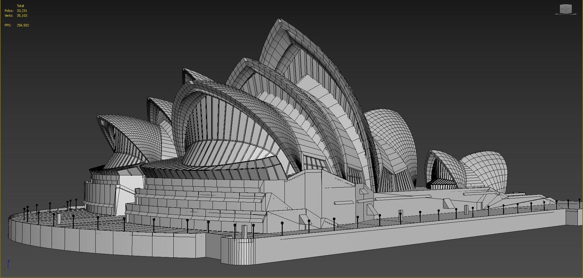 Sydney Opera House Model - TurboSquid 1452586