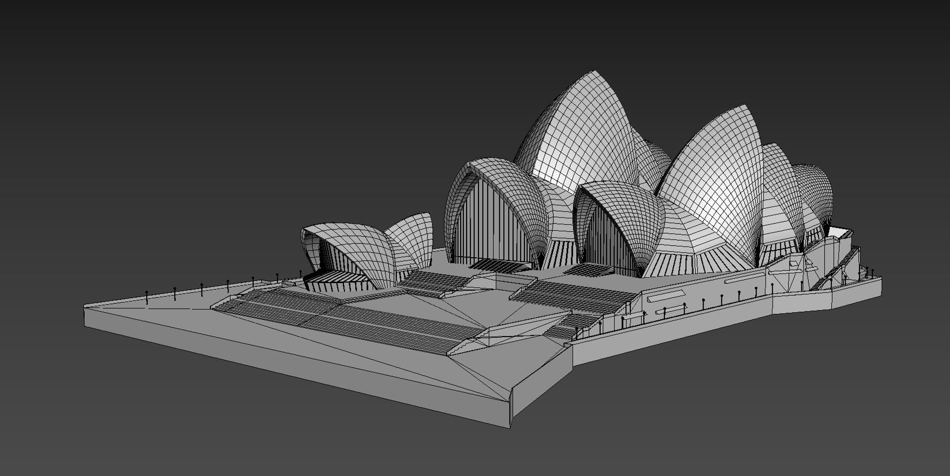 Sydney Opera House Model - TurboSquid 1452586
