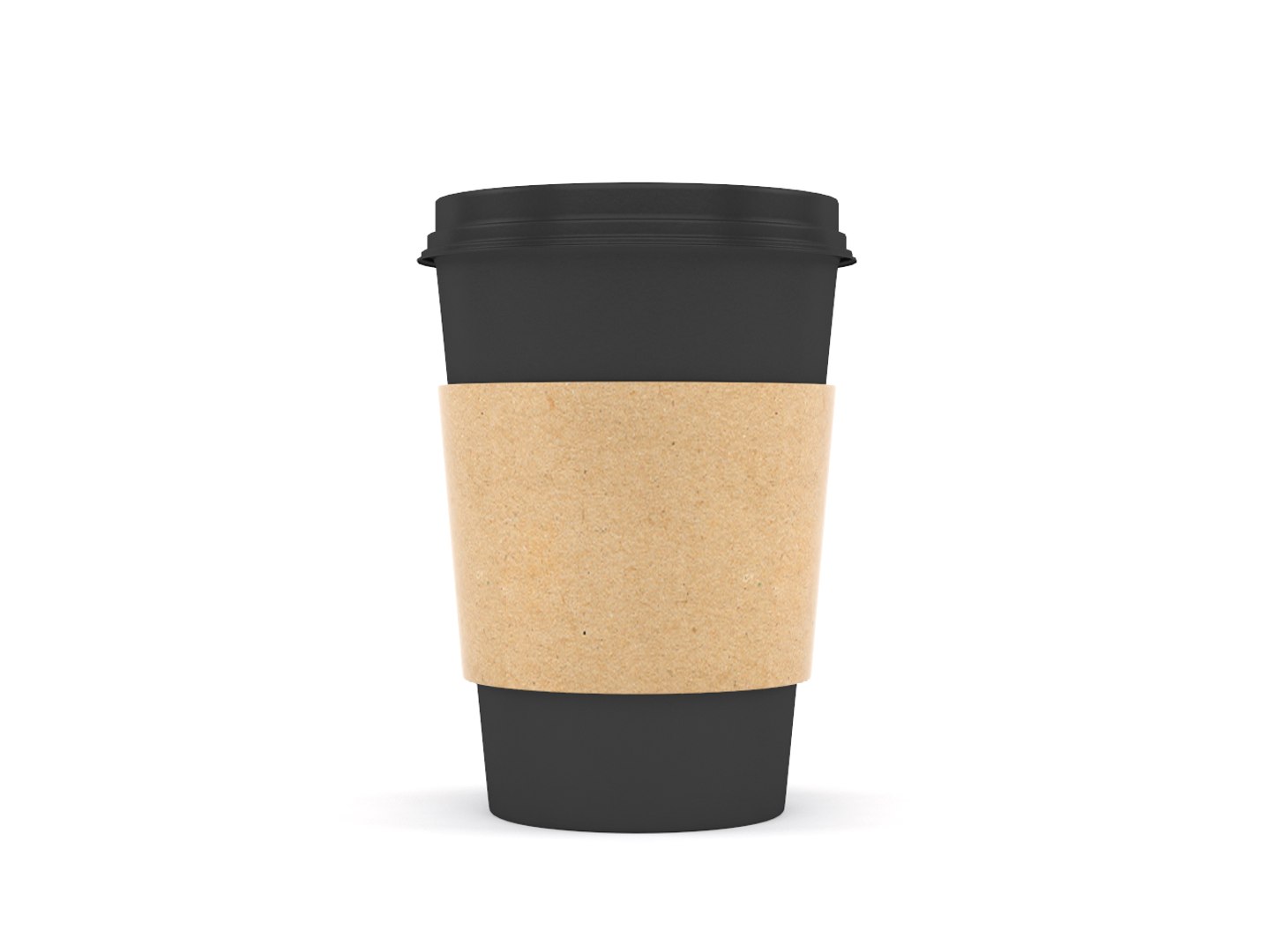 3D Model Craft Paper Bag Cups - TurboSquid 1652925