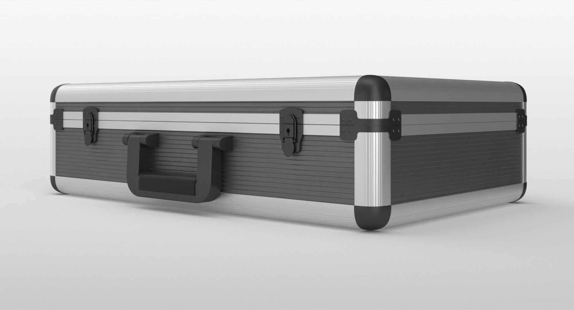 3D Realistic Metal Case - TurboSquid 1237317