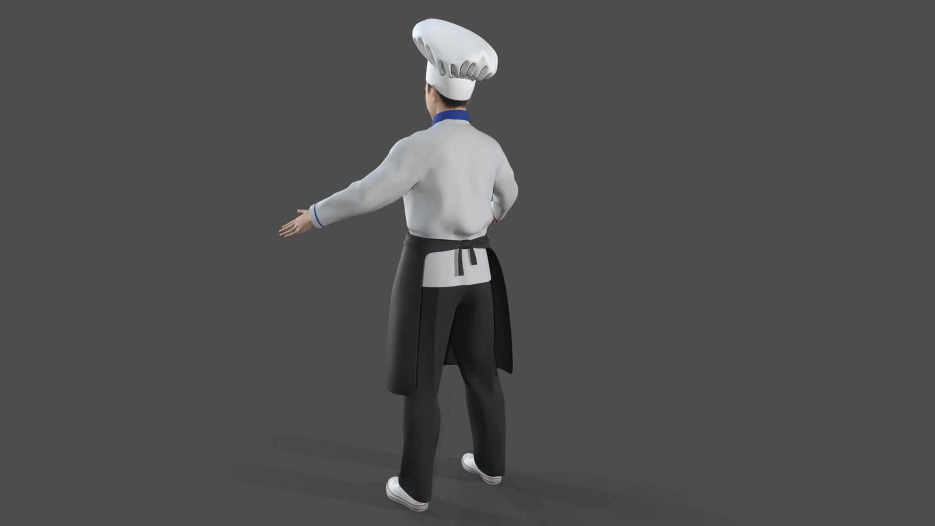 Woman Chef 3D Model - TurboSquid 2243074